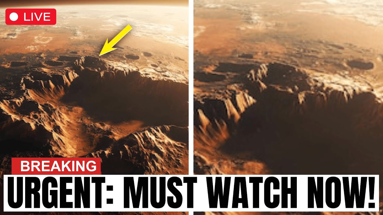 BREAKING: NASA Made The Clearest Image of a Strange Structure on Mars ...