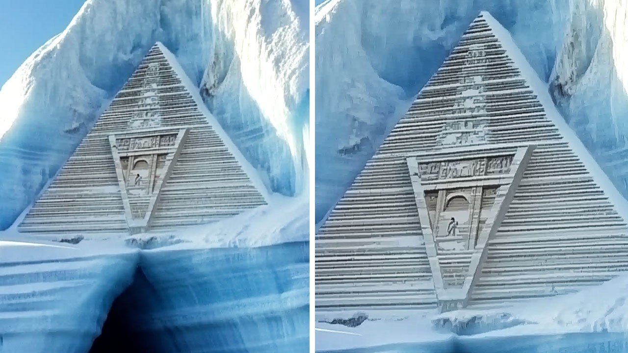 World’s Largest Iceberg Breaks Away, Exposing a Long-Lost Structure ...