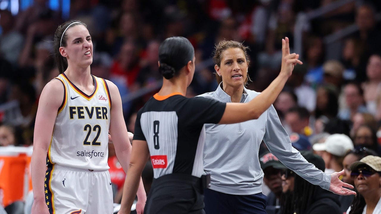 Fever coach attacks ‘egregious’ calls as Caitlin Clark stripped on ...